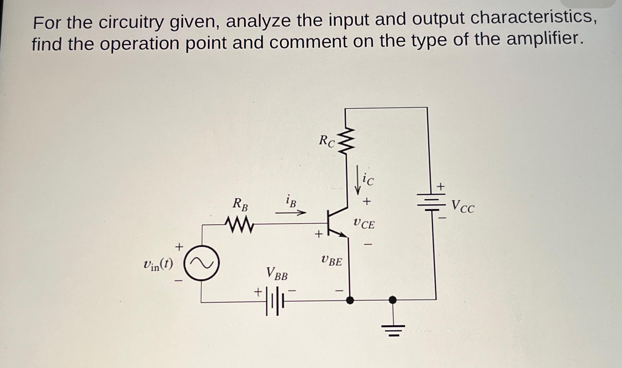 Solved For the circuitry given, analyze the input and output | Chegg.com
