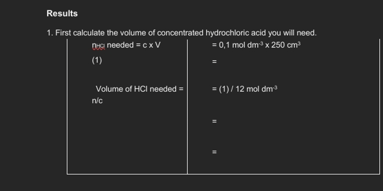 Solved Do the following calculations with the correct number | Chegg.com