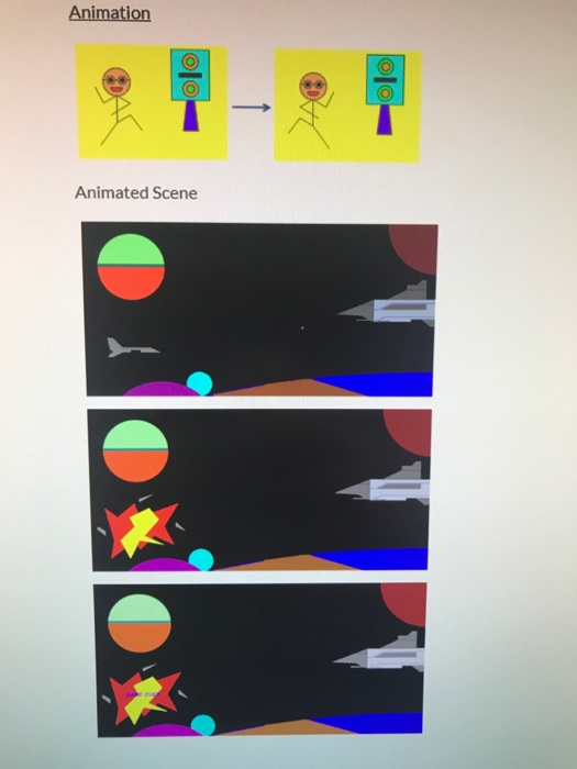 Solved Use the following graphics classes to create a | Chegg.com