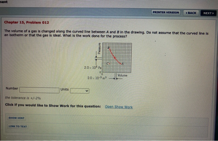 Solved nent PRINTER VERSION BACK NEXT Chapter 15, Problem | Chegg.com