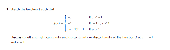Solved Sketch the function f ﻿such | Chegg.com
