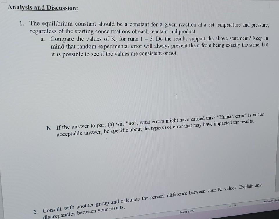3. Complete the following ICE tables and use them to | Chegg.com