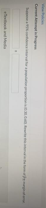 Solved View Policies Current Attempt in Progress Suppose a | Chegg.com