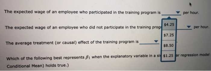 Solved 17 Regression On A Binary Explanatory Variable And