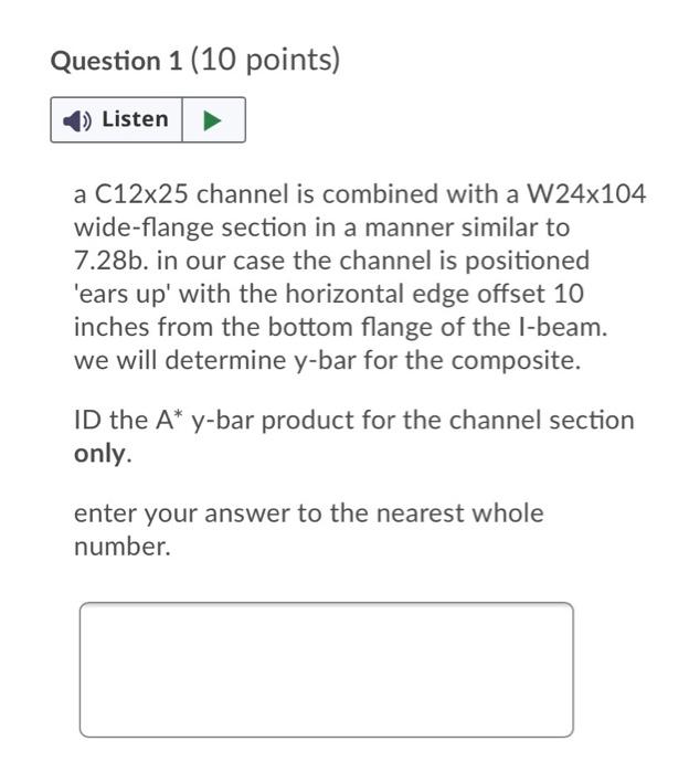 Solved Question 1 (10 points) 1) Listen a C12x25 channel is | Chegg.com