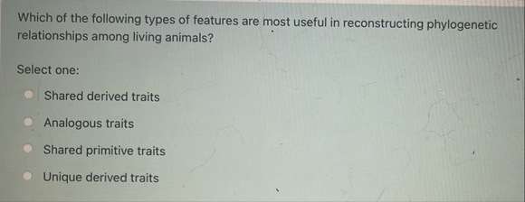 Solved Which of the following types of features are most | Chegg.com