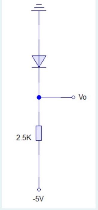 Solved Determine Vo and Id of the following circuits with | Chegg.com Solved Determine Vo and Id of the following circuits with | Chegg.com