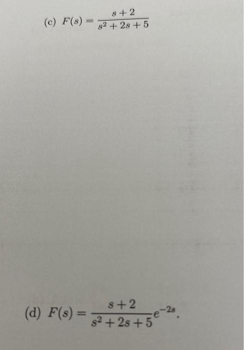 Solved Q3 Solve the following IVPs using the Laplace | Chegg.com