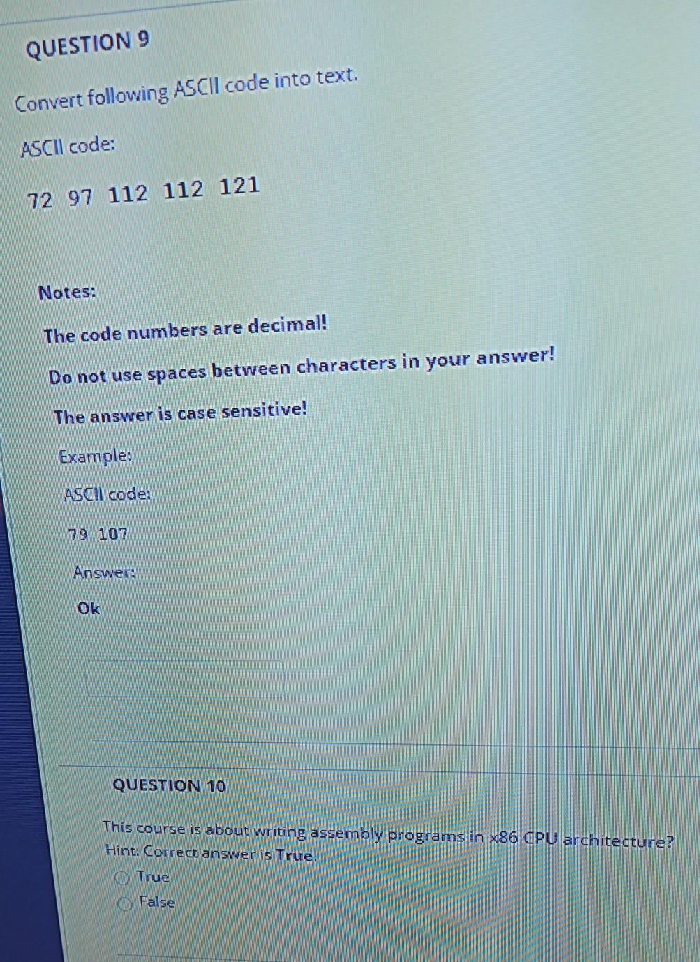 Solved QUESTION 8 How many bits required at least for | Chegg.com