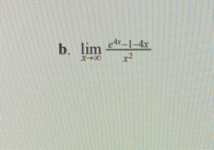 Solved analytically, find the exact value of the limit. SHOW | Chegg.com