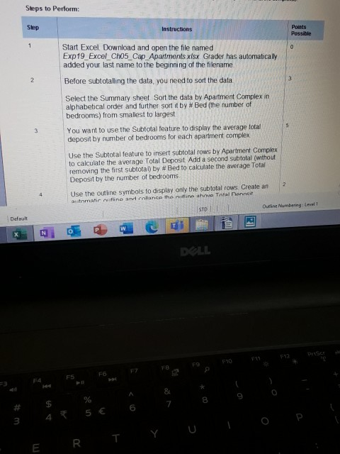 Solved Steps to Perform: Step 1 0 2 Instructions Points | Chegg.com