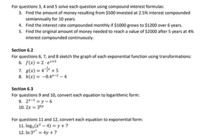 Solved For questions 3, 4 and 5 solve each question using | Chegg.com