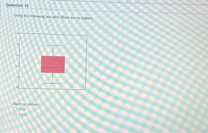 Solved Using the following box-plot: There are no outliers | Chegg.com