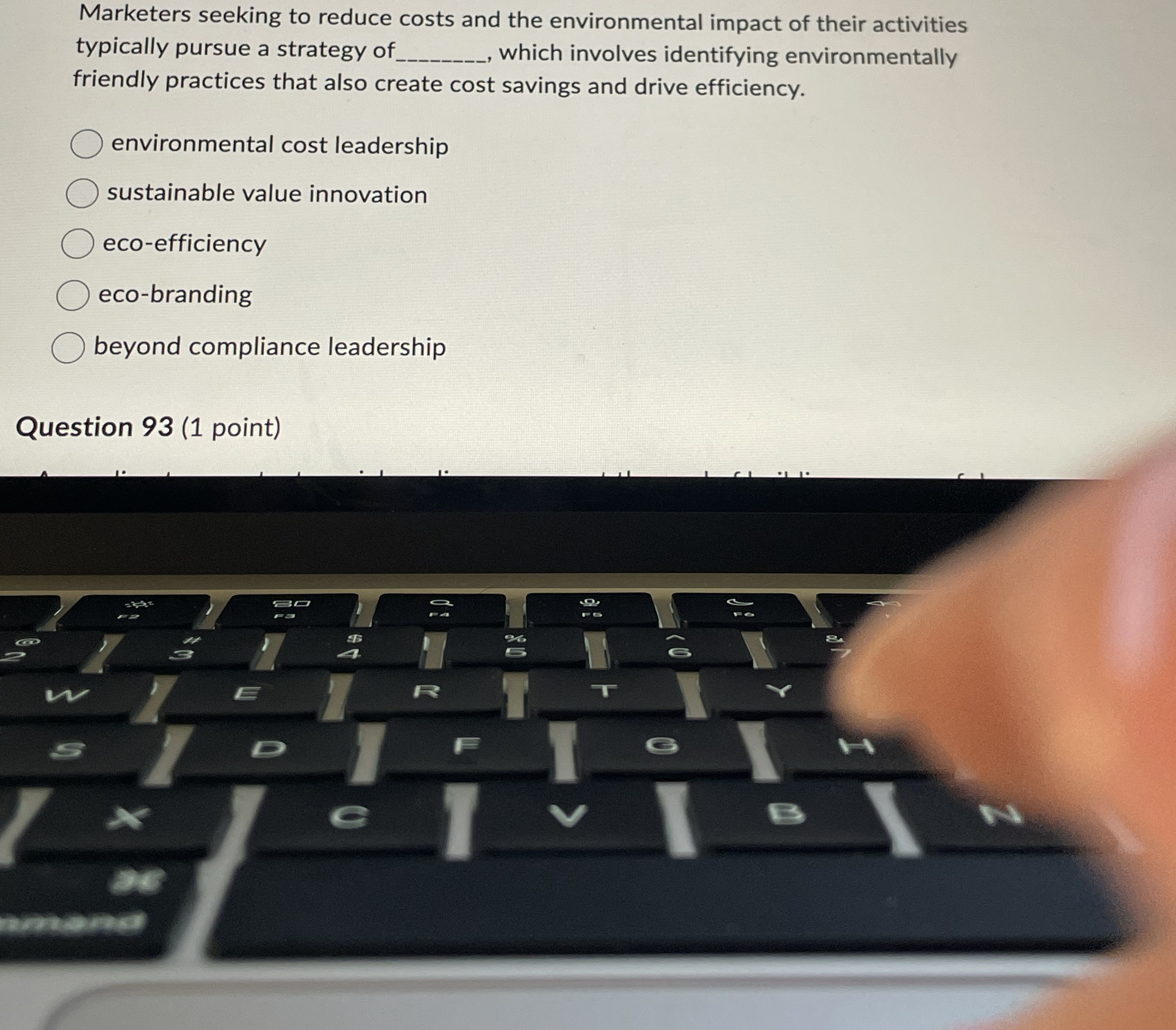 Solved Marketers seeking to reduce costs and the | Chegg.com