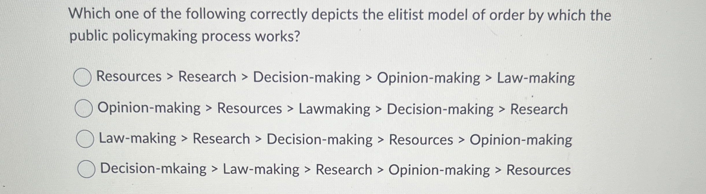 Solved Which one of the following correctly depicts the | Chegg.com