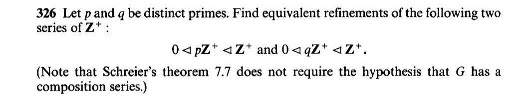 Solved 326 Let p and q be distinct primes. Find equivalent | Chegg.com