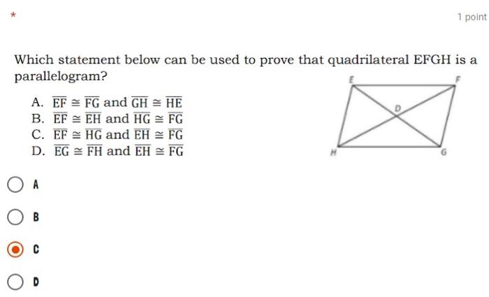 Solved Which statement below can be used to prove that | Chegg.com