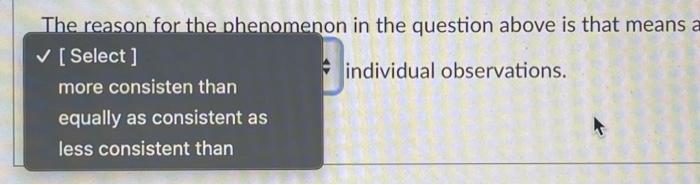 Solved The reason for the phenomenon in the question above | Chegg.com