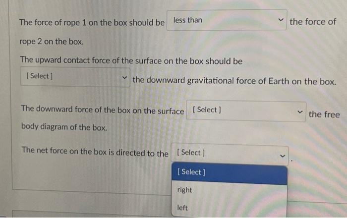 Solved A box is on a frictionless horizontal surface. Two | Chegg.com