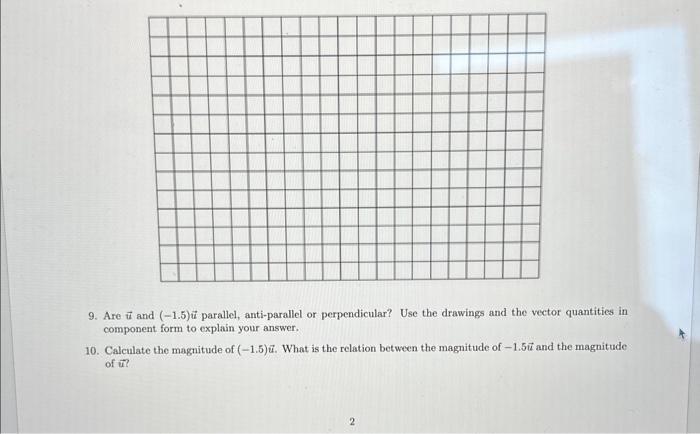 Solved 1 Drawing Vector Quantities (6\% each) Consider the | Chegg.com