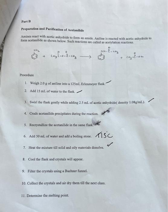 Solved Crystallization is a process, for organie solids, by | Chegg.com