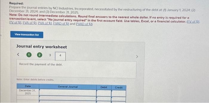 Solved Journal entry worksheet Record the interest expense. | Chegg.com