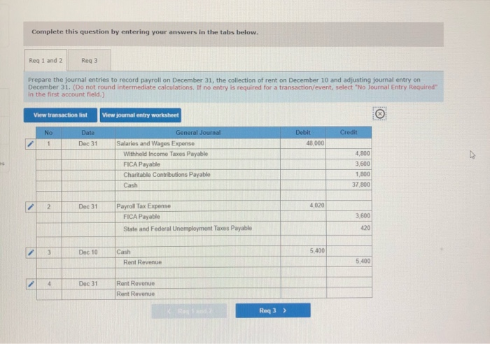 Solved PA10-3 Recording and Reporting Current Liabilities | Chegg.com