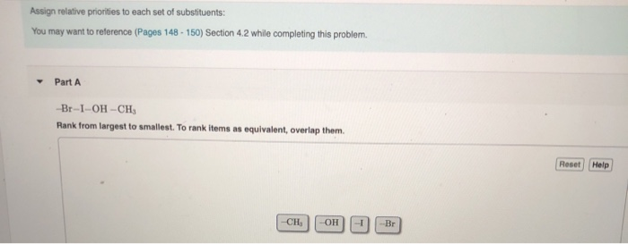 Solved Assign relative priorities to each set of | Chegg.com