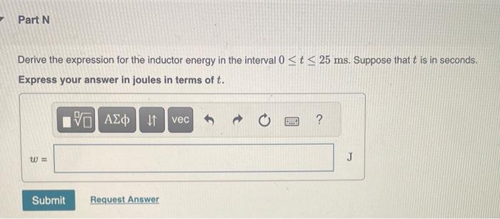 Solved The triangular current pulse shown in (Figure 1) is | Chegg.com