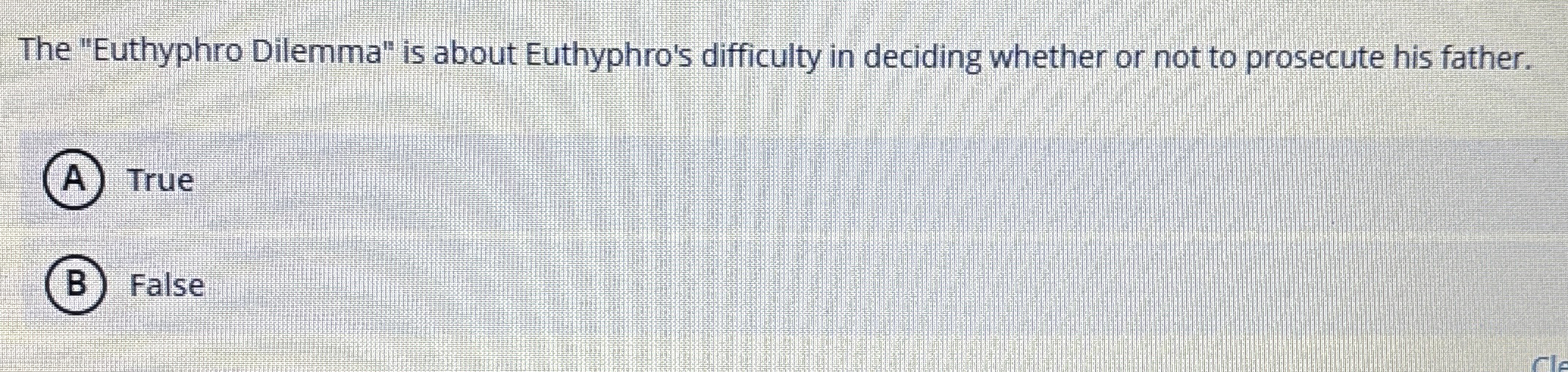 Solved The "Euthyphro Dilemma" is about Euthyphro's | Chegg.com