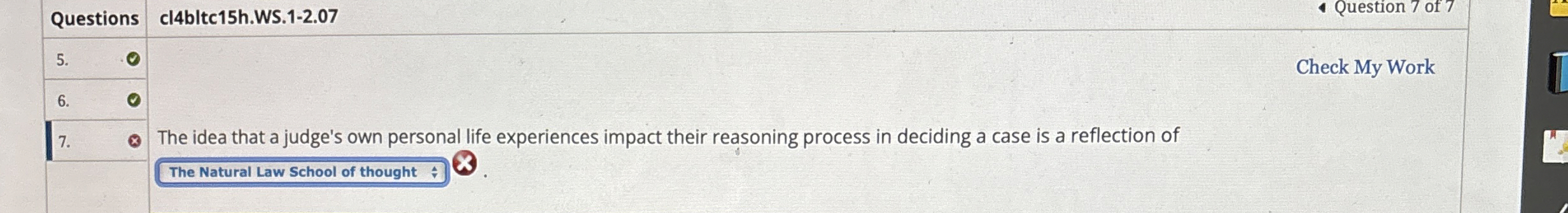 Solved Questions cl4bltc15h.WS.1-2.07Check My WorkThe idea | Chegg.com