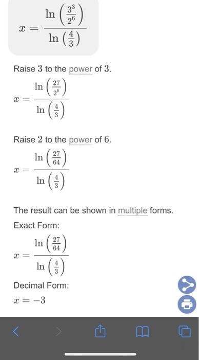 Solved how do you get P? how do you convert the ln to | Chegg.com
