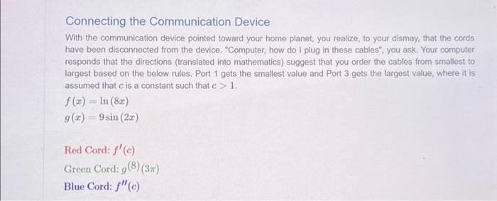 Solved With the communication device pointed toward your | Chegg.com