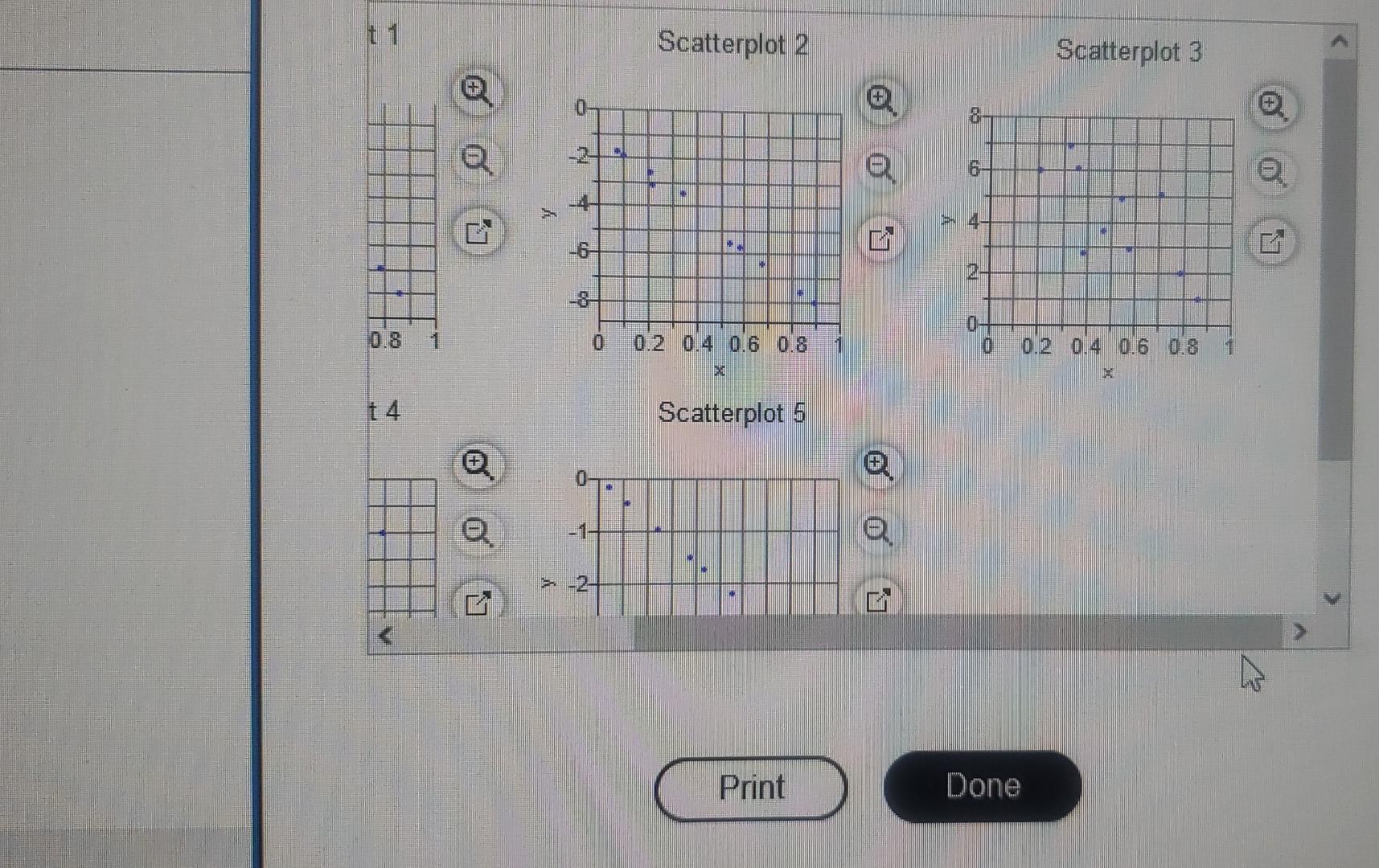 Solved Match these values of r with the accompanying | Chegg.com