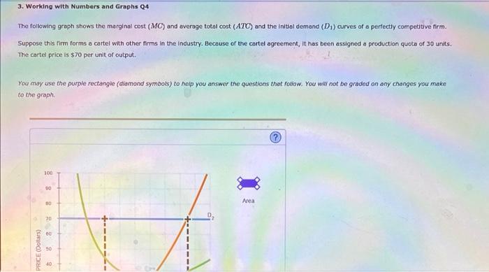 Solved 3. Working with Numbers and Graphs Q4 The following | Chegg.com