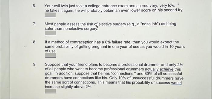 Solved Read each statement and decide whether it is TRUE or | Chegg.com