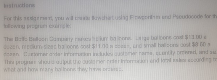 Solved Instructions For this assignment, you will create | Chegg.com