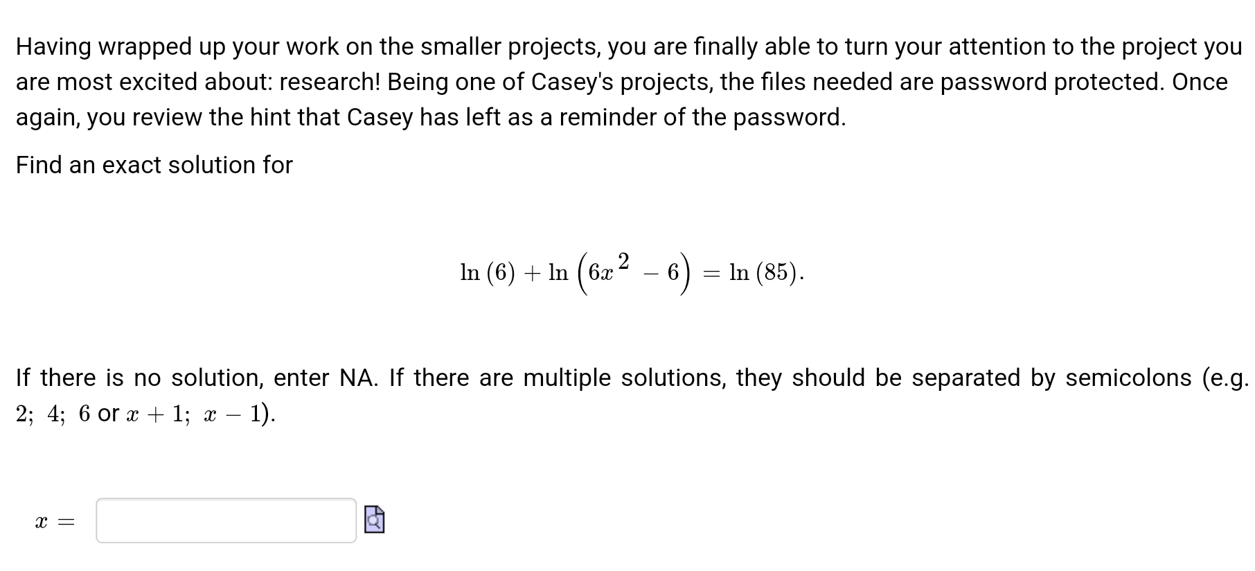 Solved Having wrapped up your work on the smaller projects, | Chegg.com