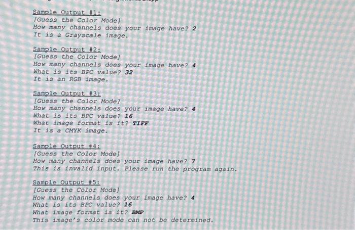 Solved Assignment 3C : Color Modes: There are three common | Chegg.com
