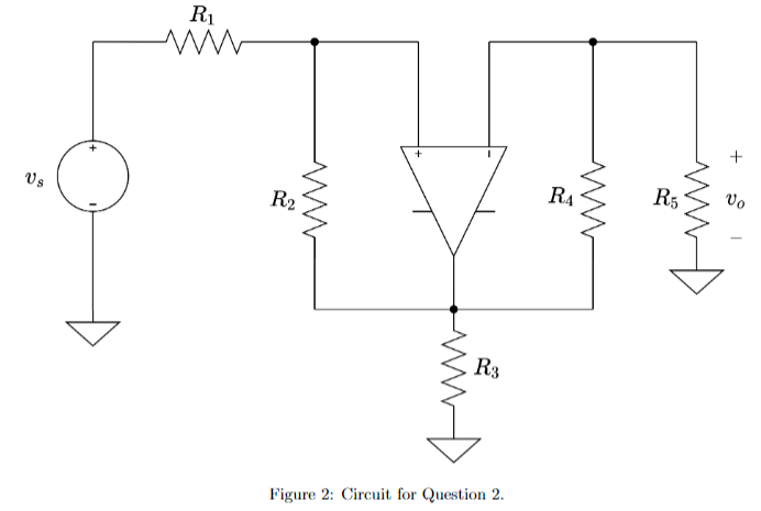 Solved Question 2Consider the circuit shown in Figure 2. | Chegg.com Solved Question 2Consider the circuit shown in Figure 2. | Chegg.com
