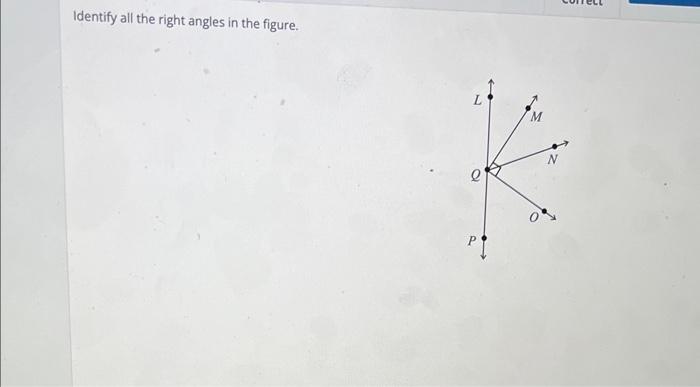 Solved Identify all the right angles in the figure. | Chegg.com