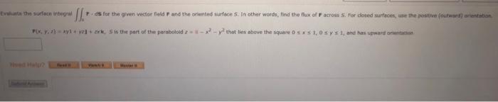 surface integral | Chegg.com