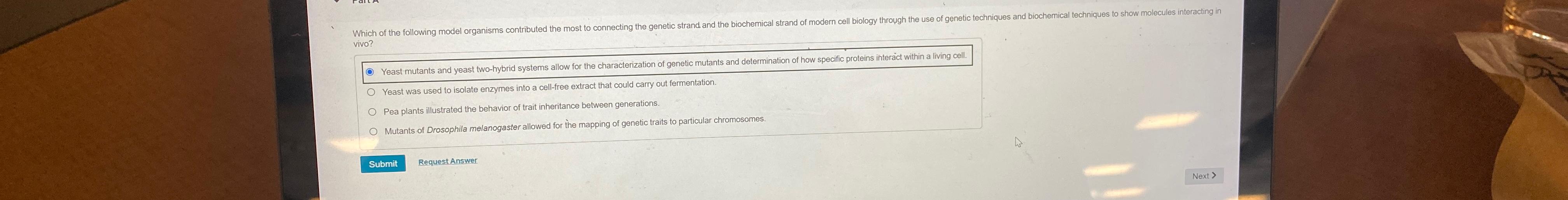 Solved vivo?Yeast mutants and yeast two-hybrid systems allow | Chegg.com