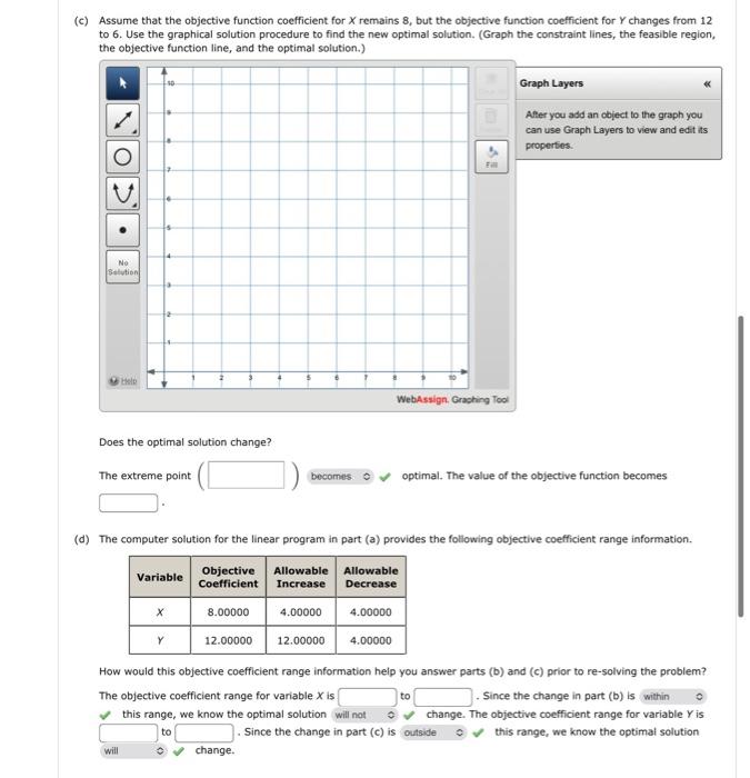 Solved m(π,n)={ 00. esi(c) Assume that the objective | Chegg.com
