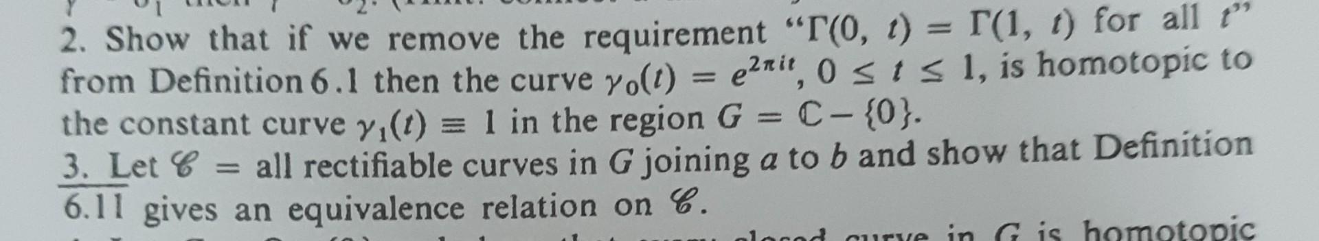 Solved 2. Show that if we remove the requirement | Chegg.com