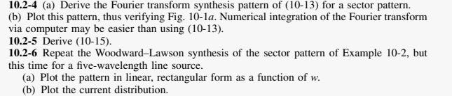 Solved 10.2-4 (a) Derive the Fourier transform synthesis | Chegg.com