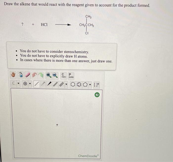 Solved Draw the product that would form when 2-methylpropene | Chegg.com
