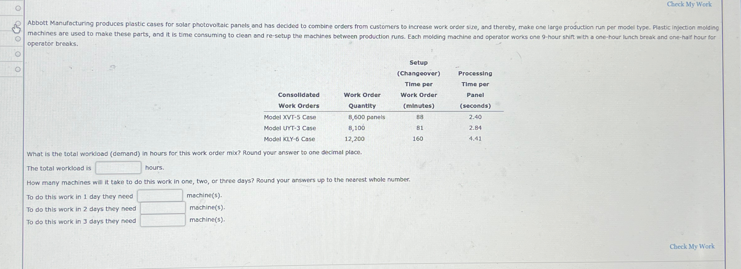 Solved Check My Workoperator | Chegg.com