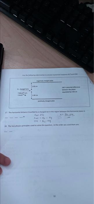 Use the following information to answer numerical | Chegg.com