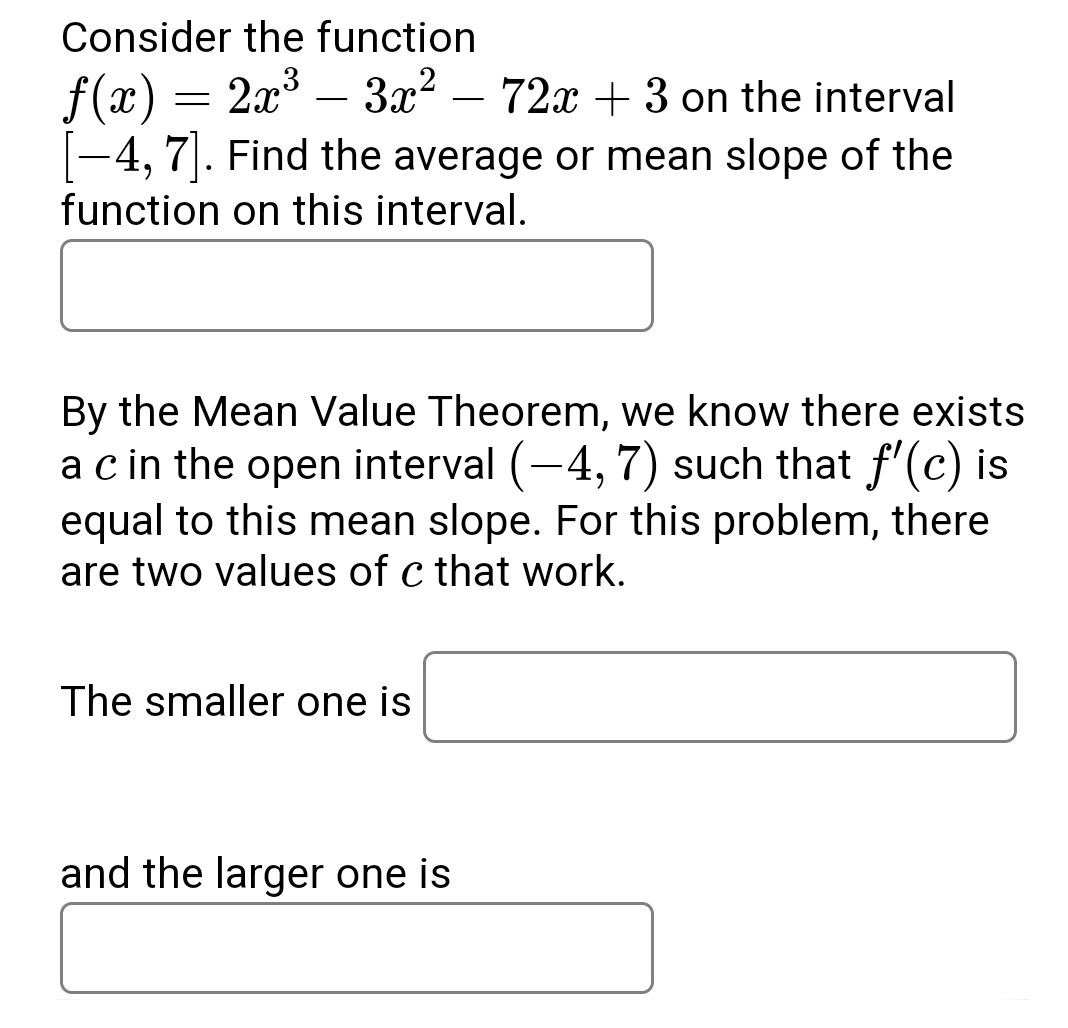 Solved Consider the function f(x)=2x3-3x2-72x+3 ﻿on the | Chegg.com